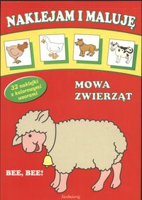 Mowa zwierząt - Naklejam i maluję - Langowska Mariola | Dadada.pl
