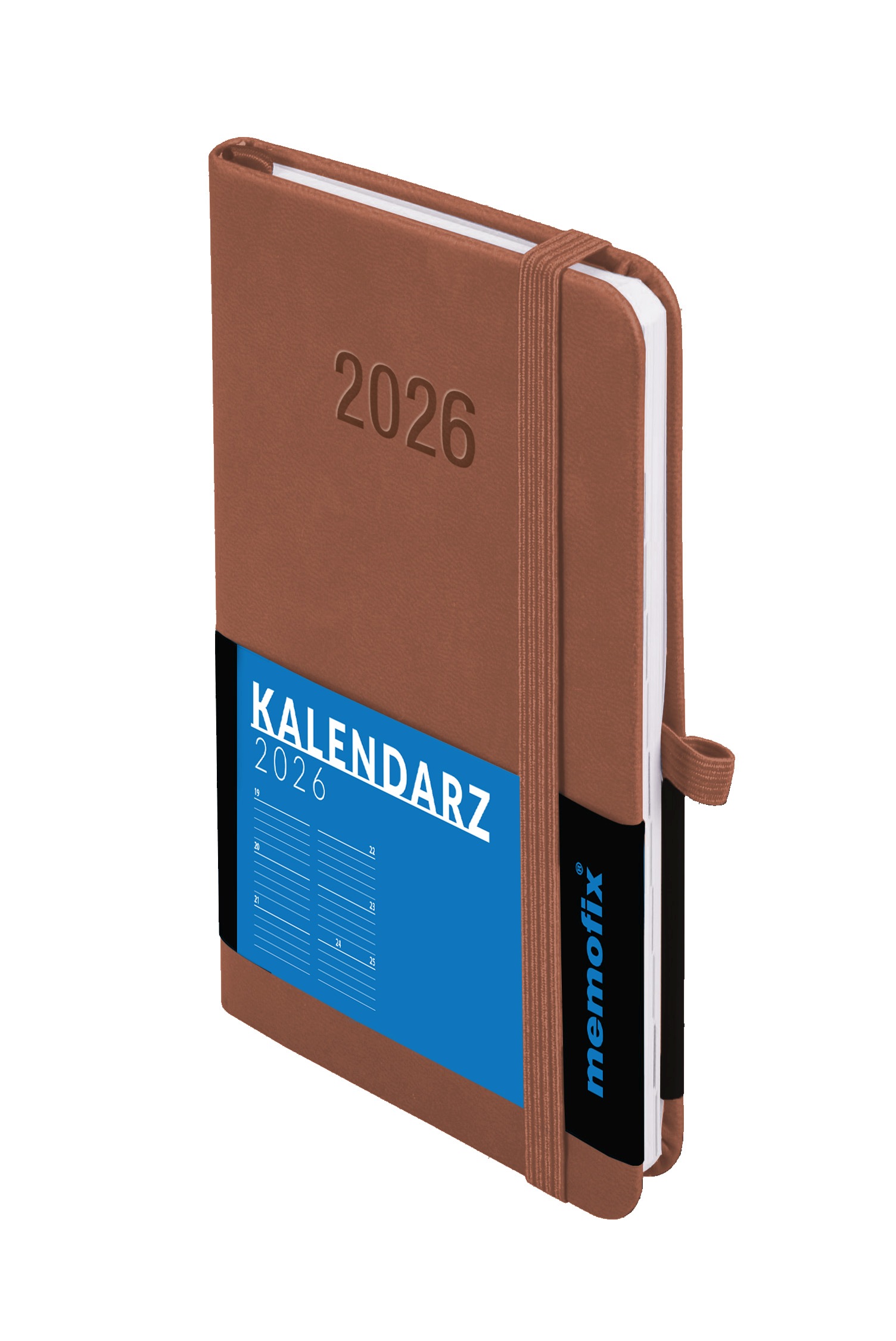 Kalendarz 2026 Memofix B6 TDW mocha mousse | Dadada.pl